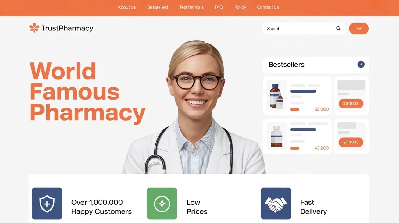 Trust Pharmacy - We Ships Internationally